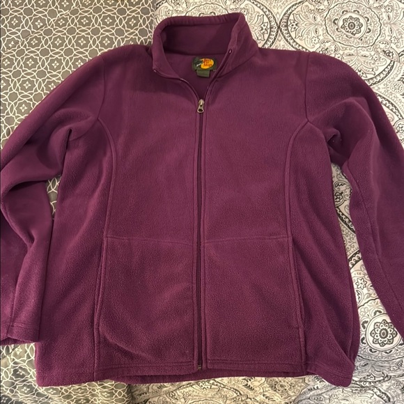 Bass Pro Shops | Jackets & Coats | Bass Pro Shops Purple Fleece Jacket ...